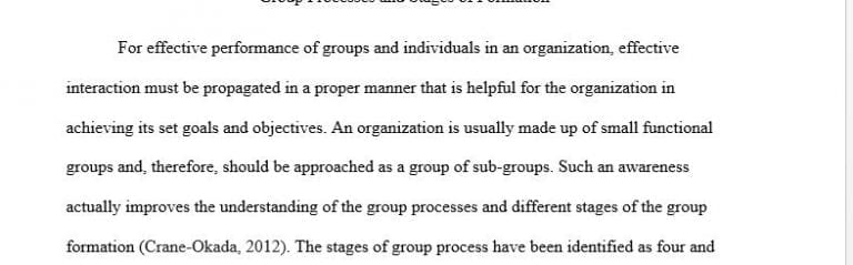 [Solved] Develop groups and determine an individual’s appropriateness ...